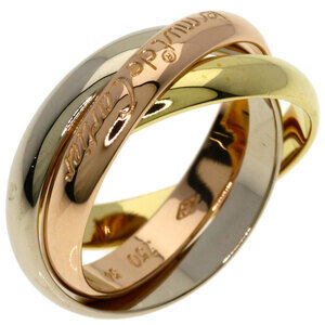 Cartier | Jewelry | Cartier Authentic 8k Gold Trinity Ring 54 | Poshmark